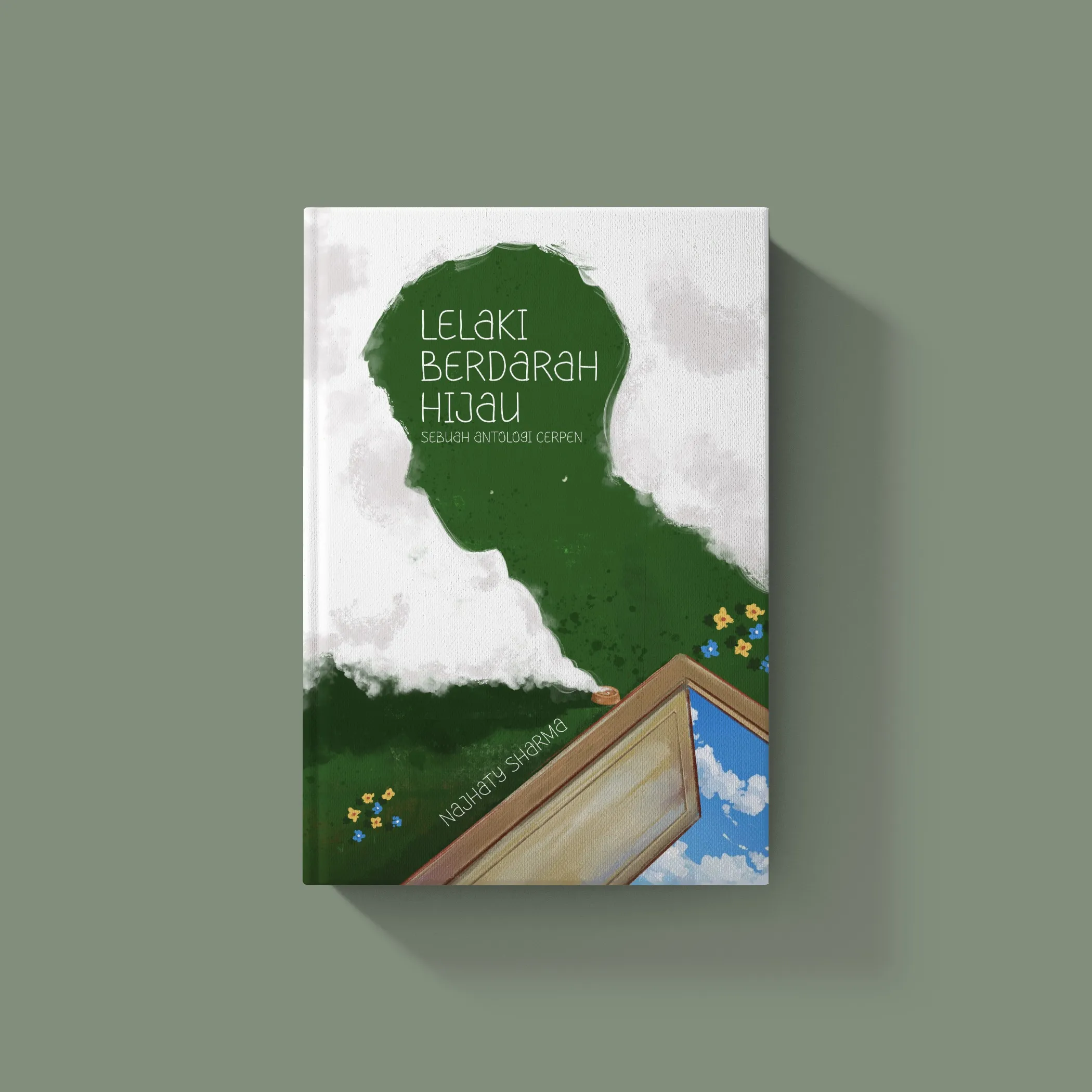 Desain cover buku elegan dan profesioal