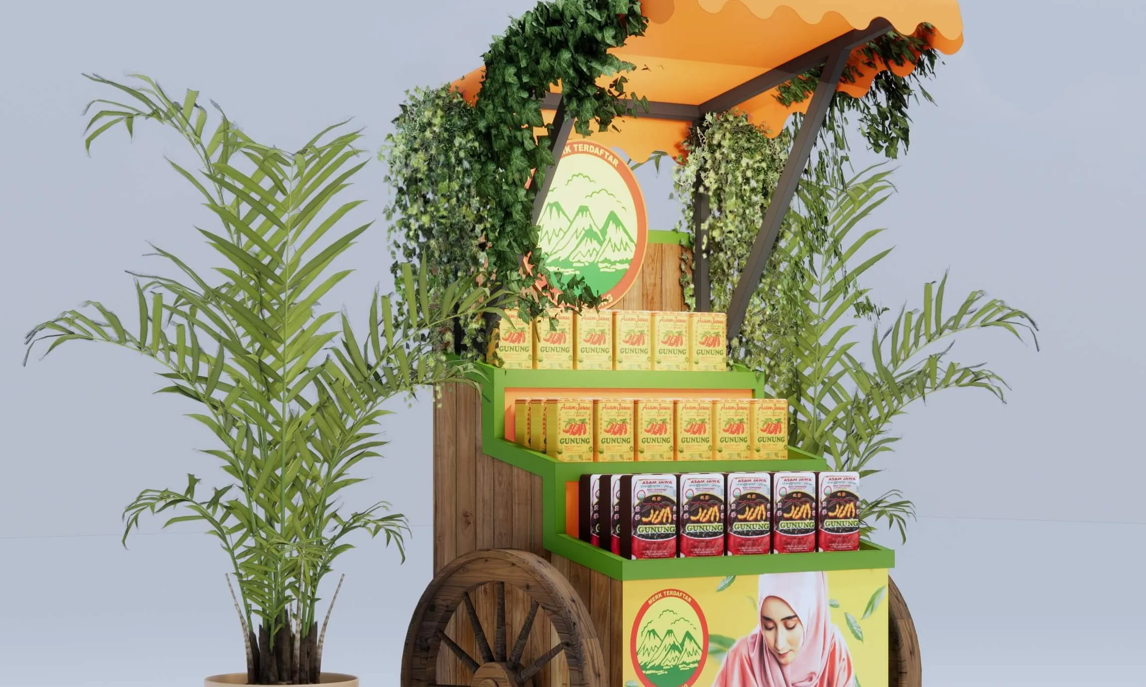 Desain Display Produk (Point Of Sale Materials)