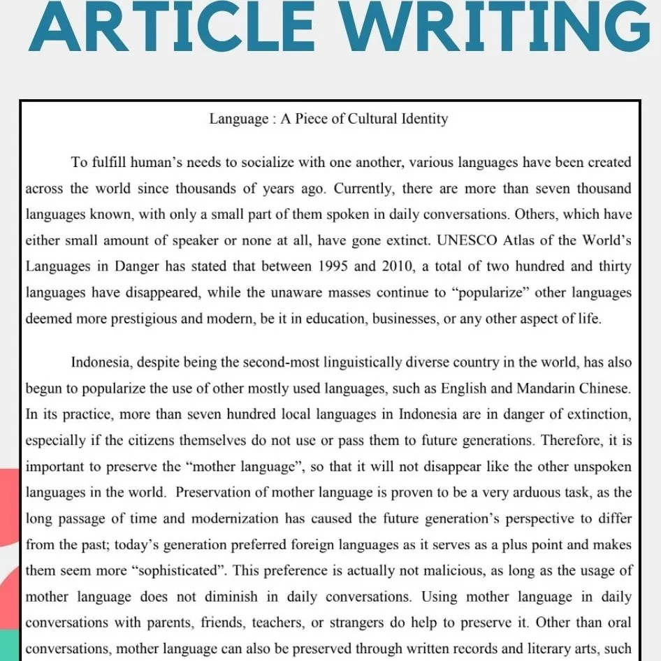English - Indonesian Writing & Translation (Vice versa) - Non Sworn