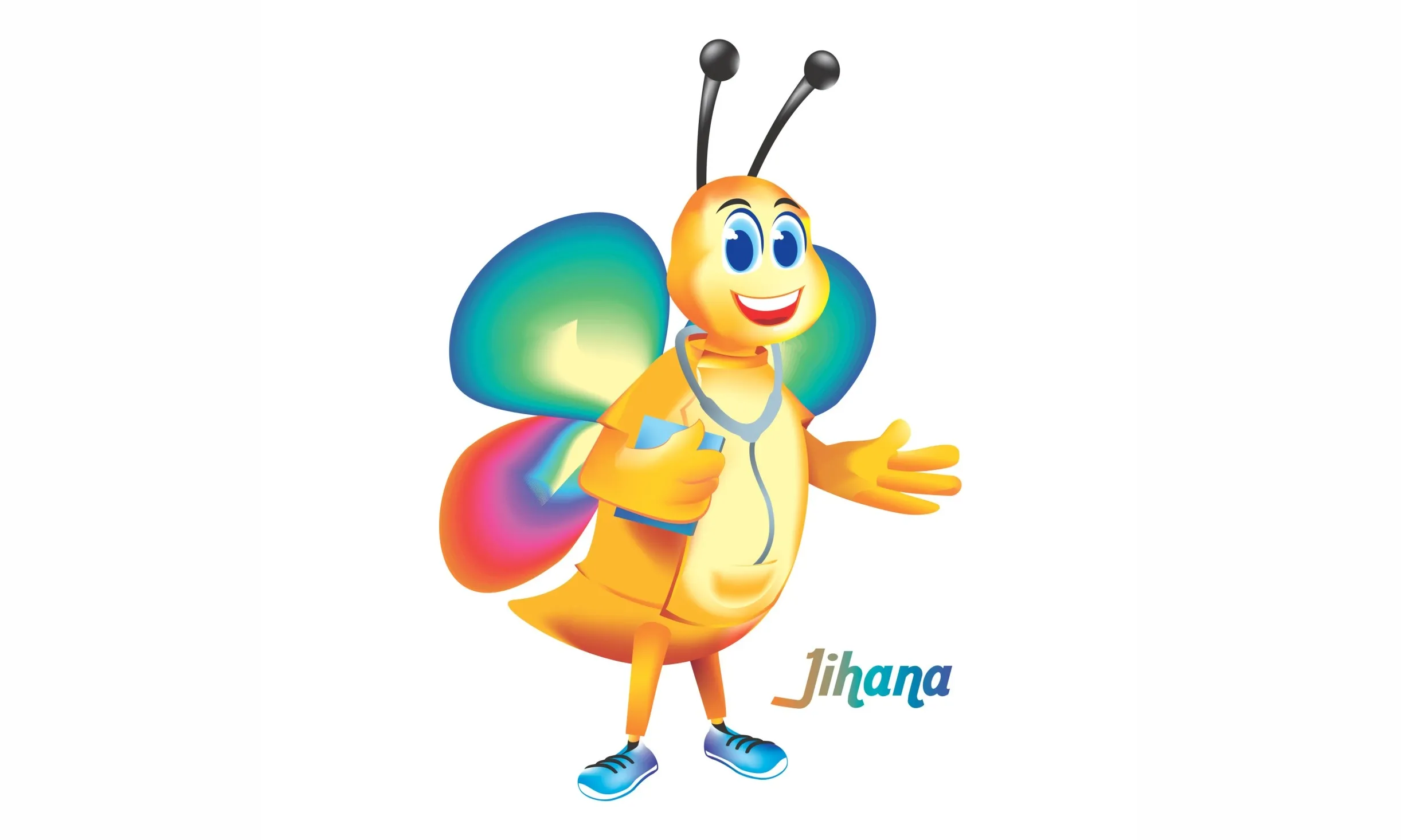 Desain Maskot/ Karakter 2 Dimensi - berliant