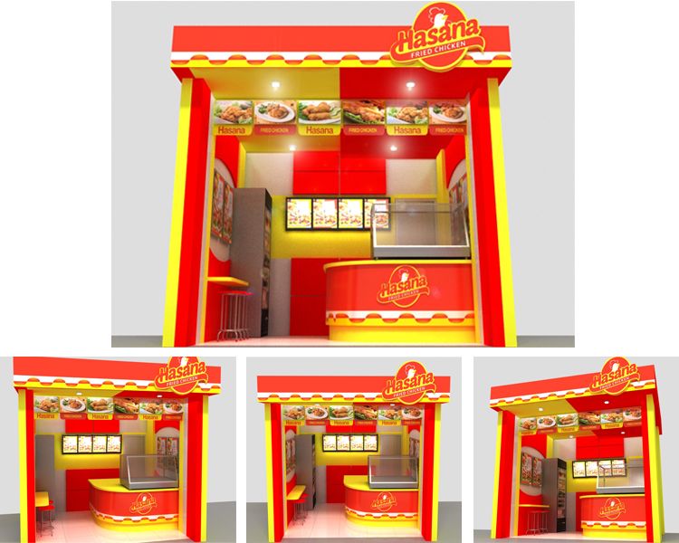Desain Booth (1-2 Pilihan Desain)