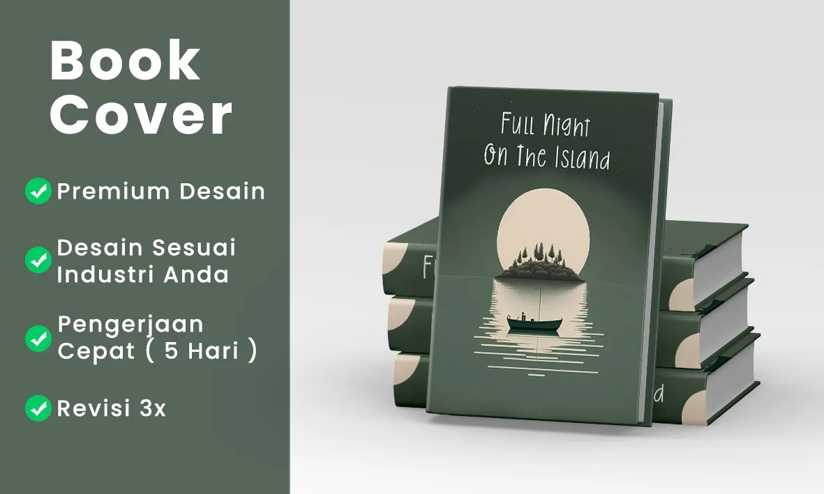 Desain Cover Buku Profesional