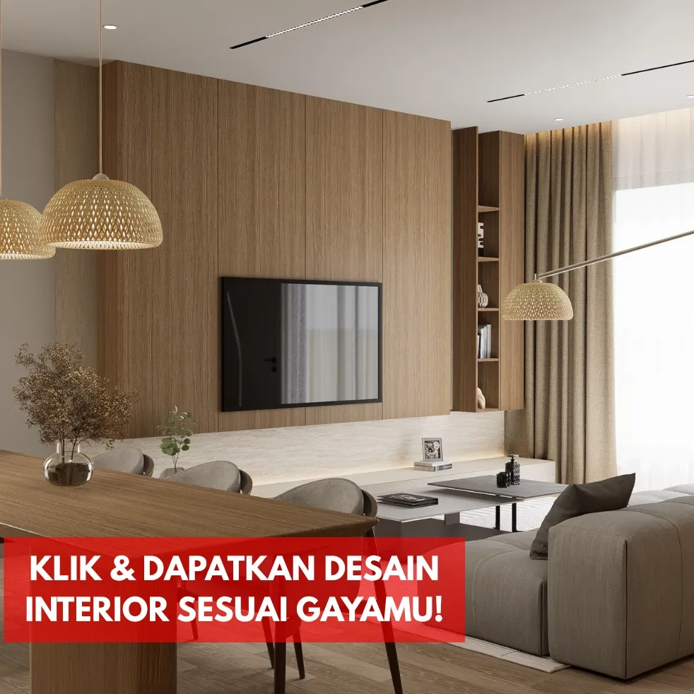 Desain Interior Rumah + 3D Rendering