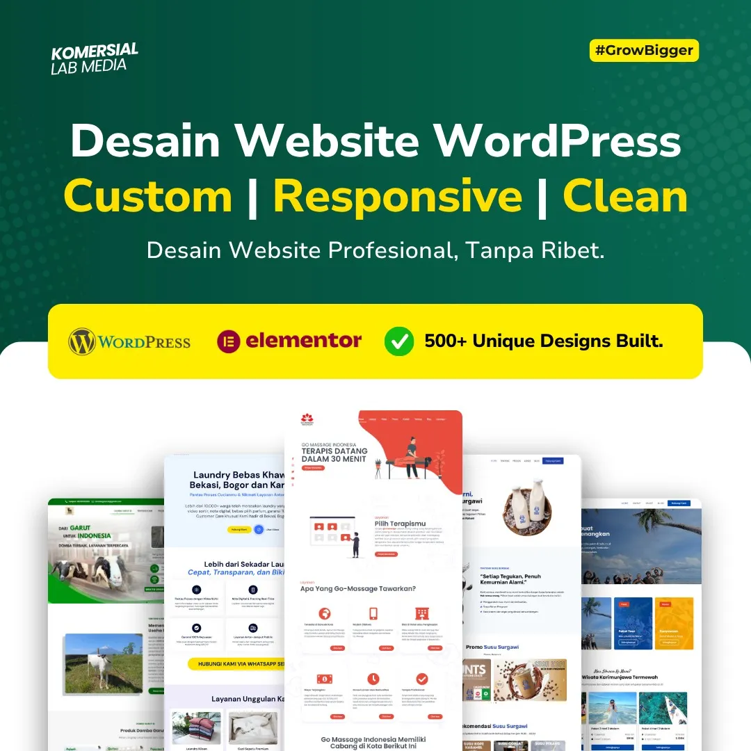 Desain Website WordPress dengan Elementor