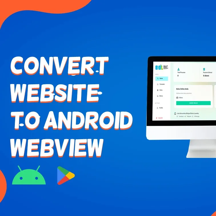 Convert Website Menjadi Aplikasi Android