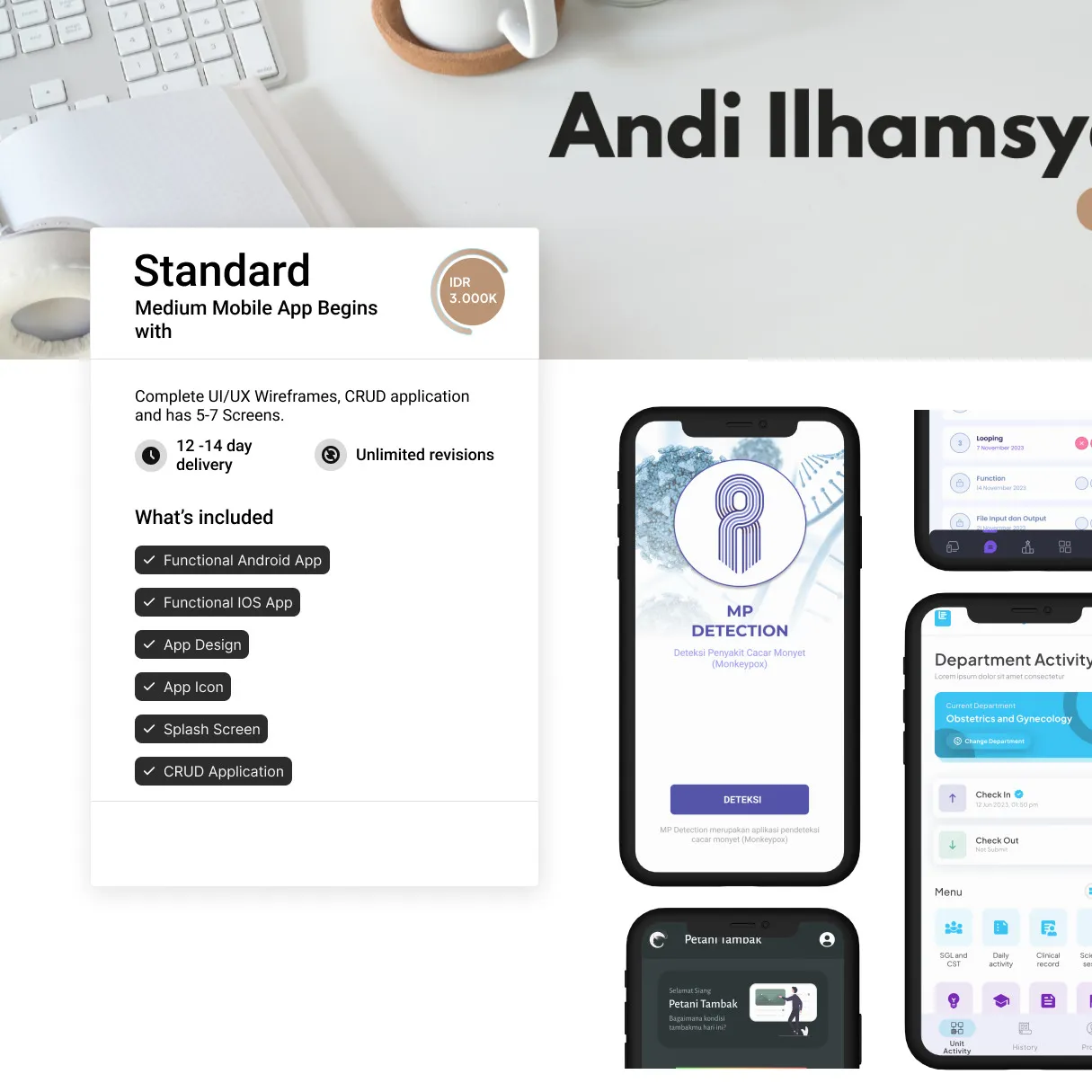 Mobile App for IOS & Android using Flutter