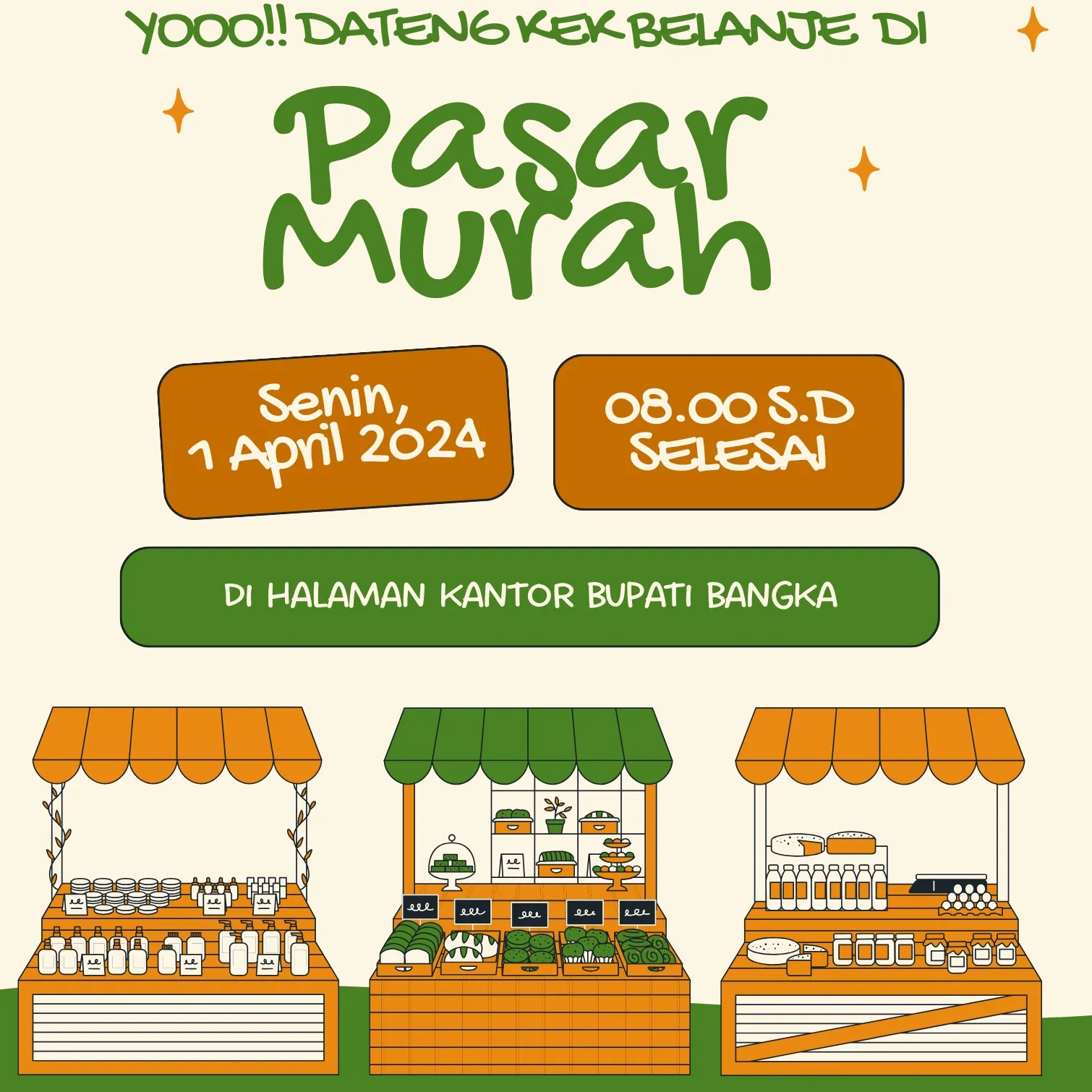 Desain Brosur / Flyer Bisnis, UMKM Menarik
