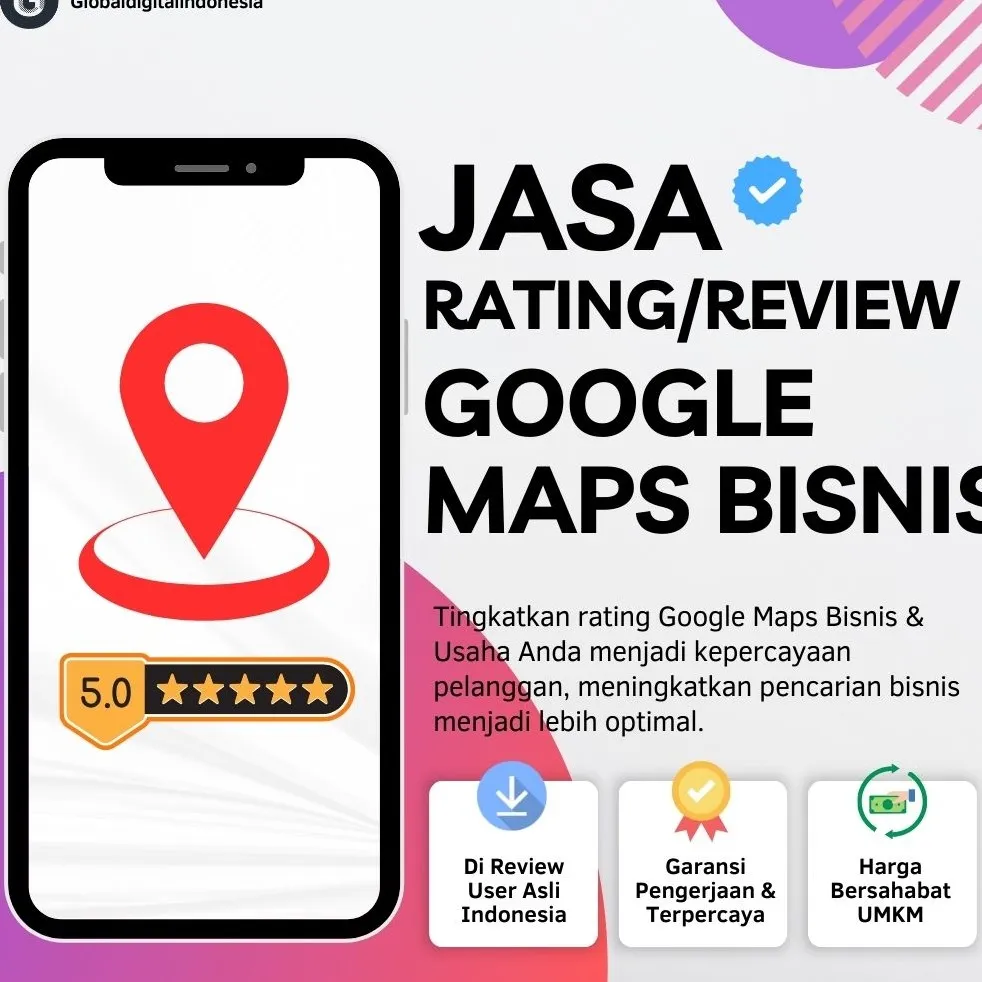 Ulasan/Review/Rating Google Maps Bergaransi 100%
