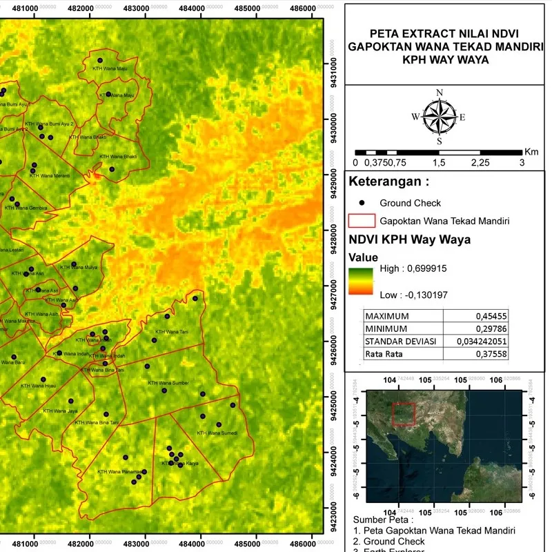 Jasa Pemetaan GIS dan Penginderaan Jauh