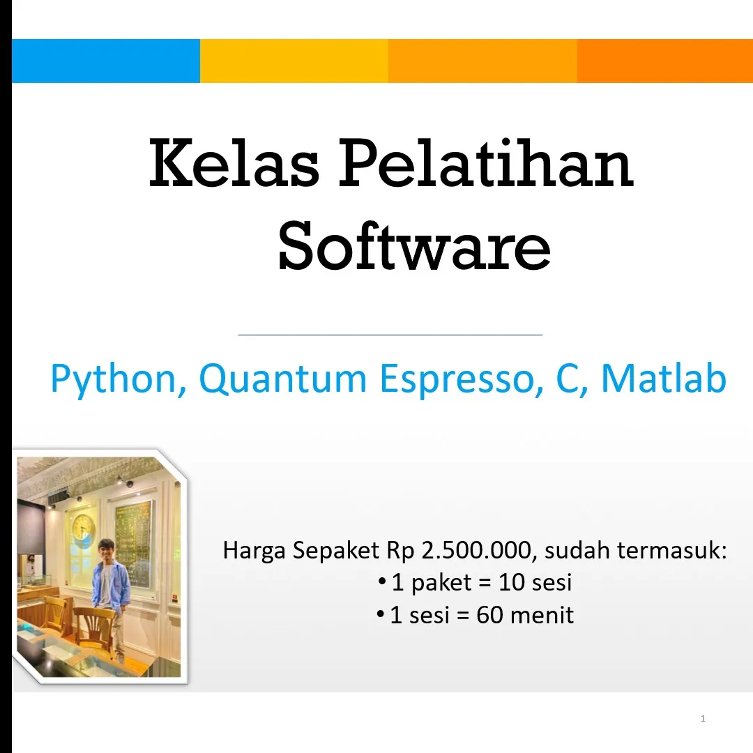 Kelas Python, Quantum Espresso, C, Matlab
