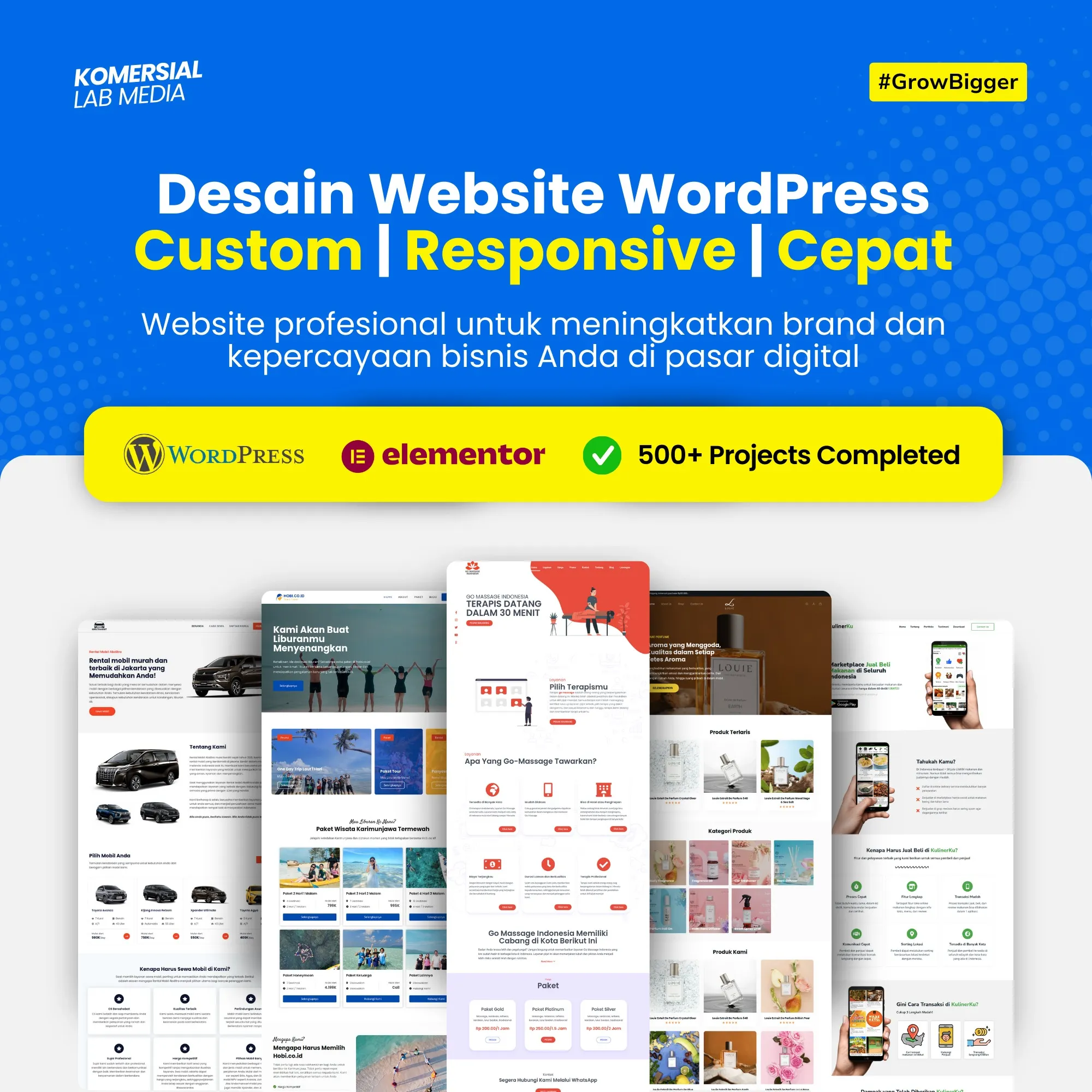Desain Website WordPress dengan Elementor
